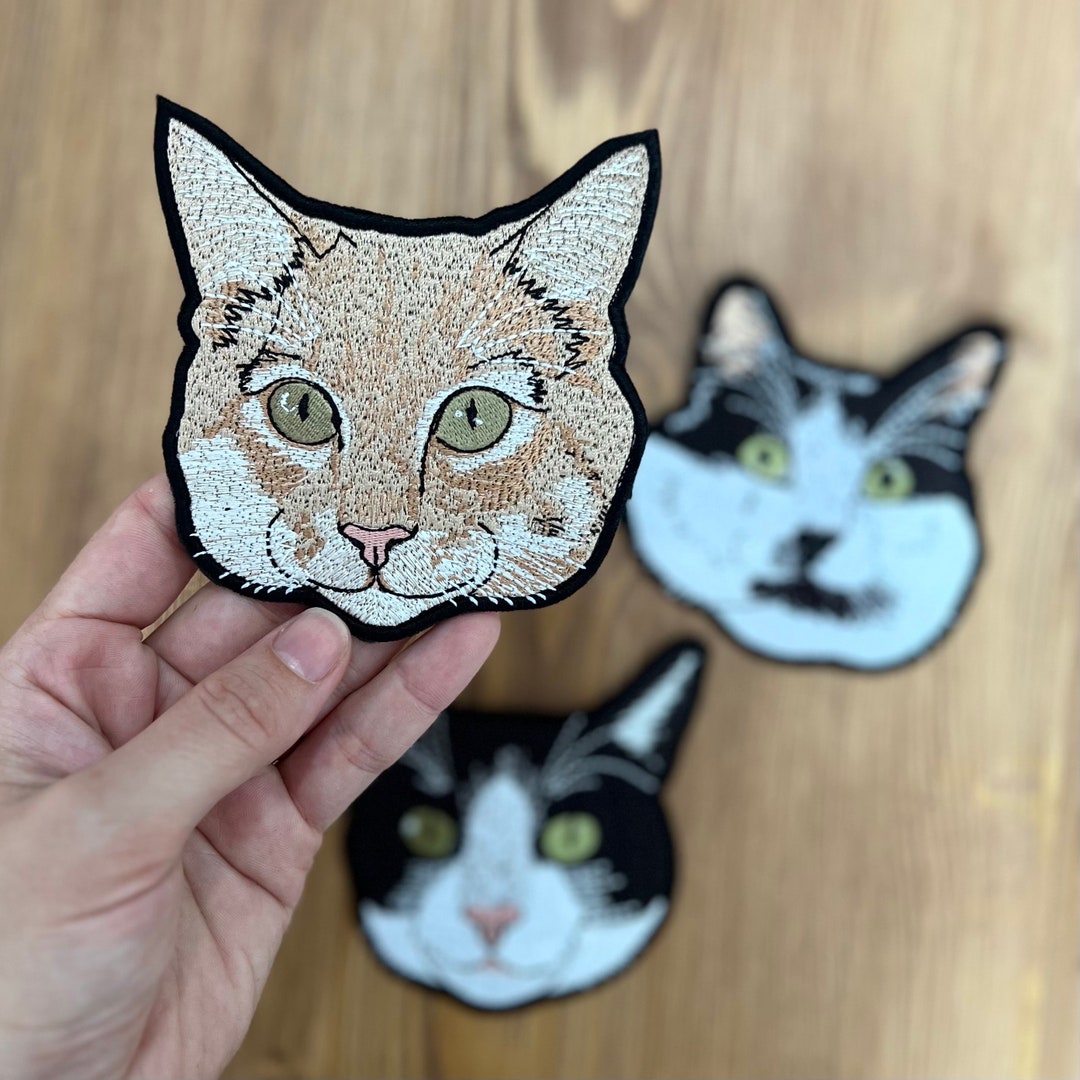 Custom Pet Embroidered Patch, Pet Patch, Dog Patch, Iron on Dog Patch ...