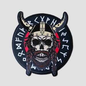 Odin Embroidered Large Patch, Embroidery Patch, Iron on Patch ...