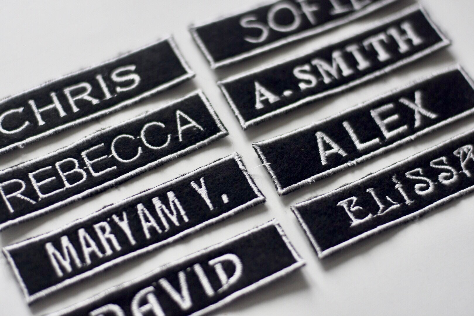 Custom Name Patch Personalized Patch Iron on patch back | Etsy