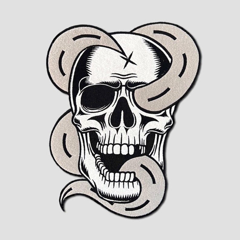 Biker Patch Large Patch for Bikers Iron on Backpatch Patch - Etsy