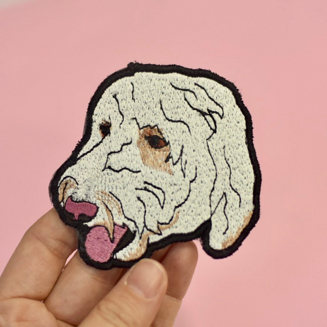 Custom Pet Embroidered Patch Pet Patch Dog Patch Iron on - Etsy UK