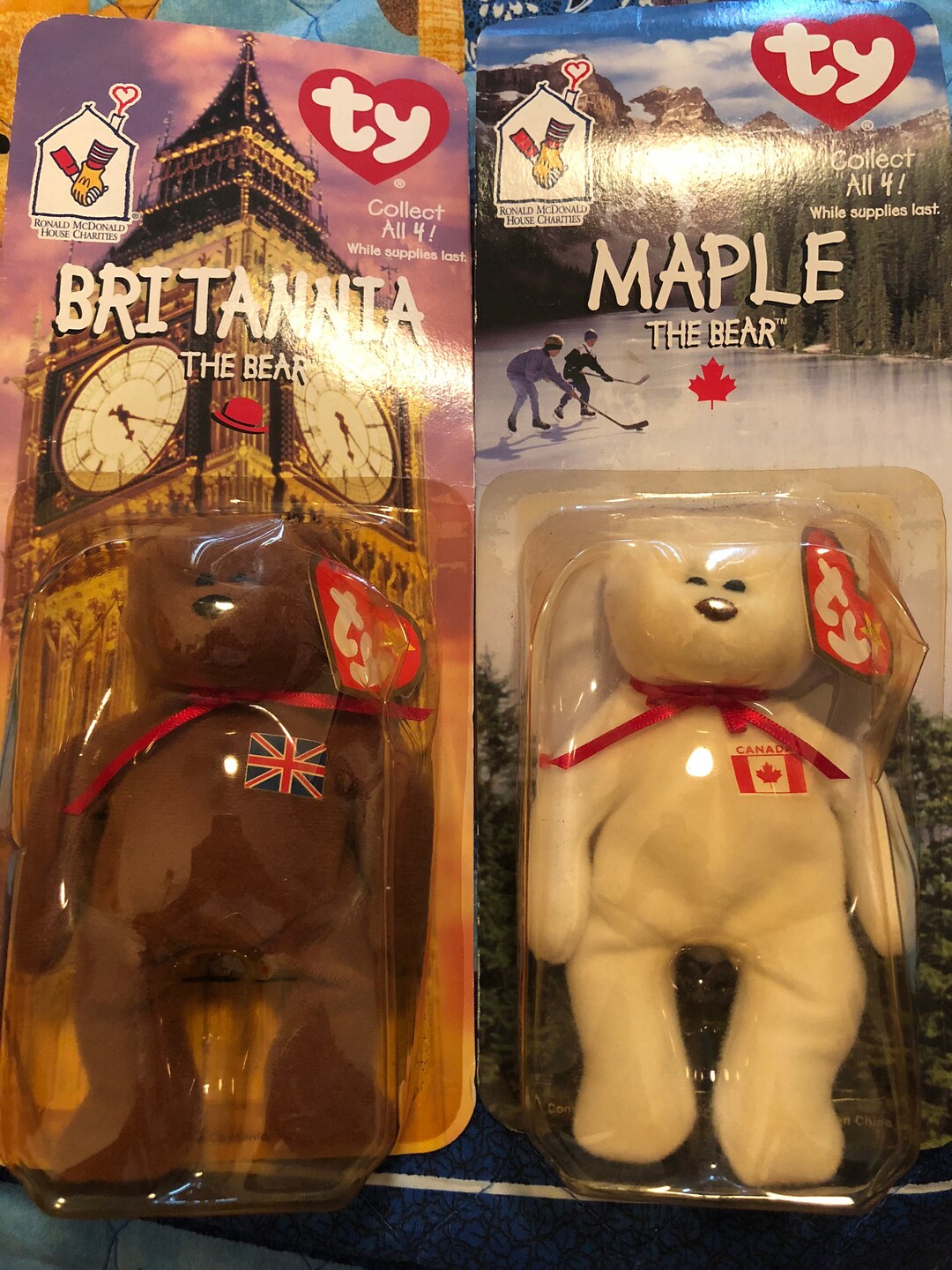 Britannia and Maple the Bear - Etsy