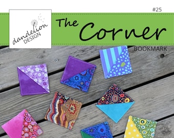 Corner Bookmark Sewing Tutorial - Etsy