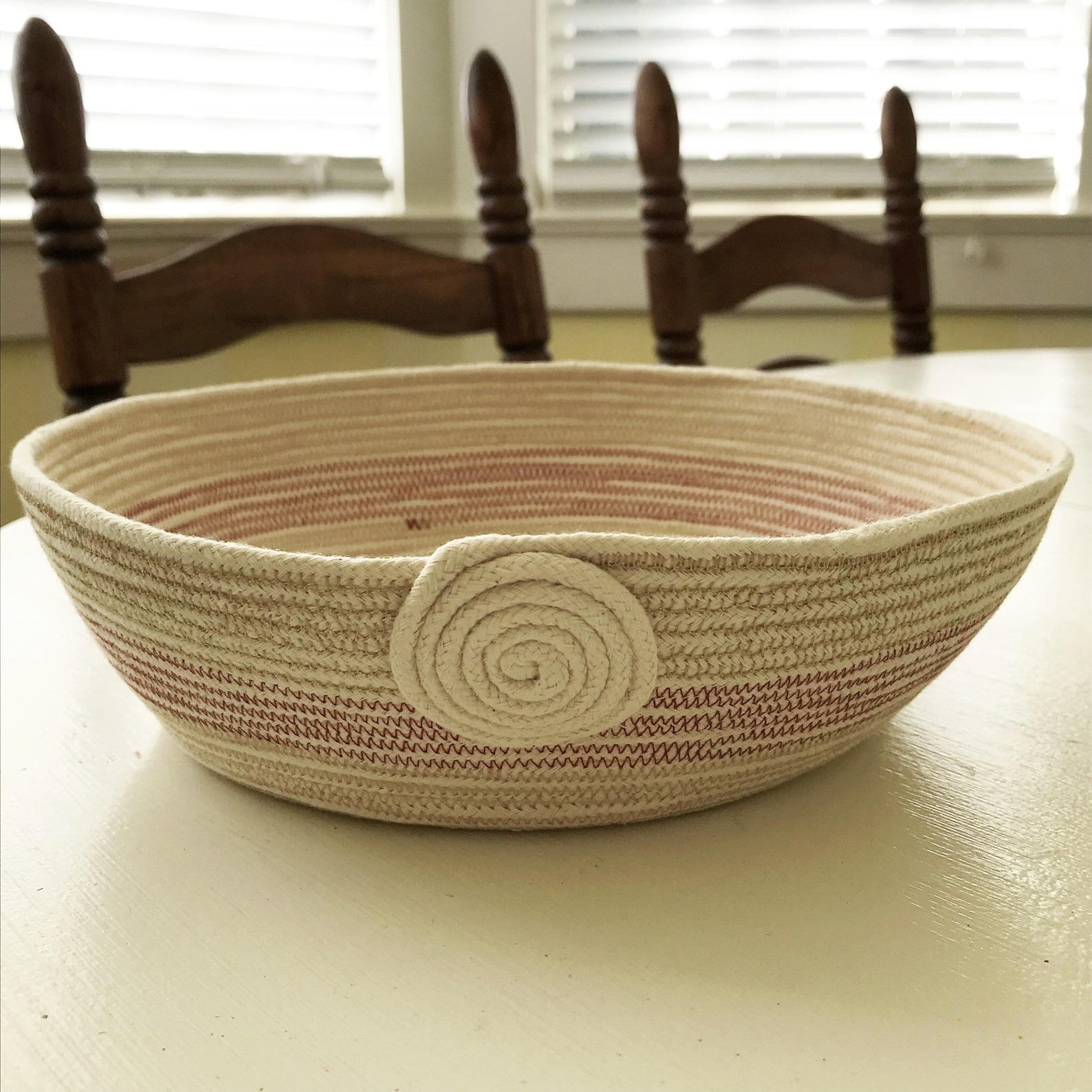 The Sassy Sparkle - Large Oval Rope Bowl - Etsy
