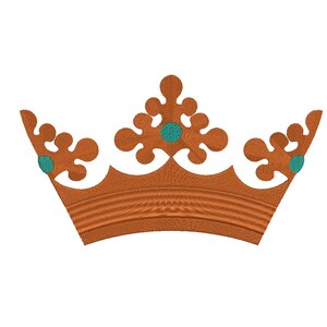 Crown Machine Embroidery Design. Tiara Embroidery Pattern. Pe/pes/hus ...