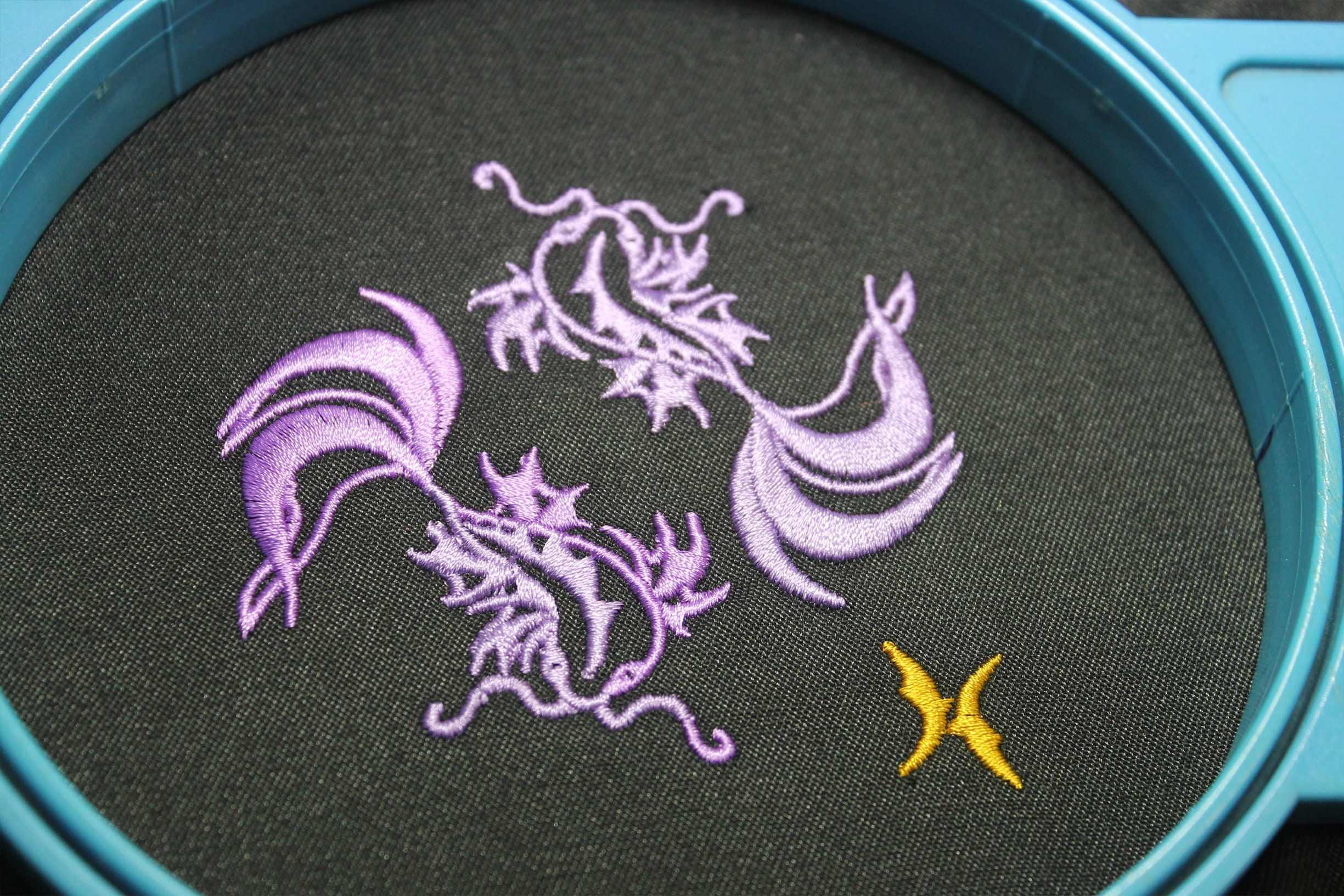 Pisces Zodiac Sign Machine Embroidery Design 3 Sizes - Etsy