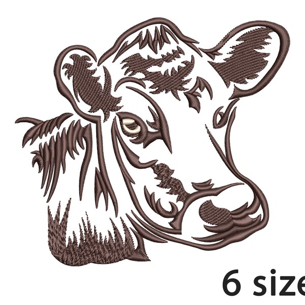Cow Dst Pes File - Etsy
