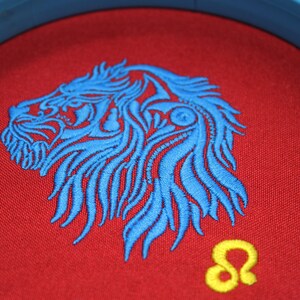 Leo - Zodiac Sign - Machine Embroidery Design, 3 Sizes, Pes, Dst, Hus ...