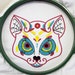 Calavera Cat Face Cinco De Mayo/halloween Embroidery Design - Etsy
