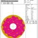 Donut Bright Machine Embroidery Design, 6 Sizes, Pes, Hus, Dst, Jef, Pe ...
