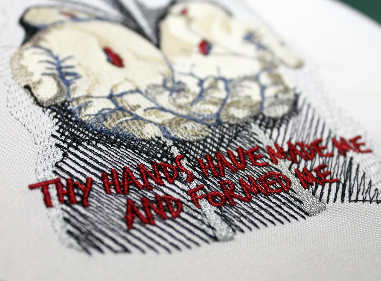 Jesus Stigmata With Bible Verse Machine Embroidery | Etsy