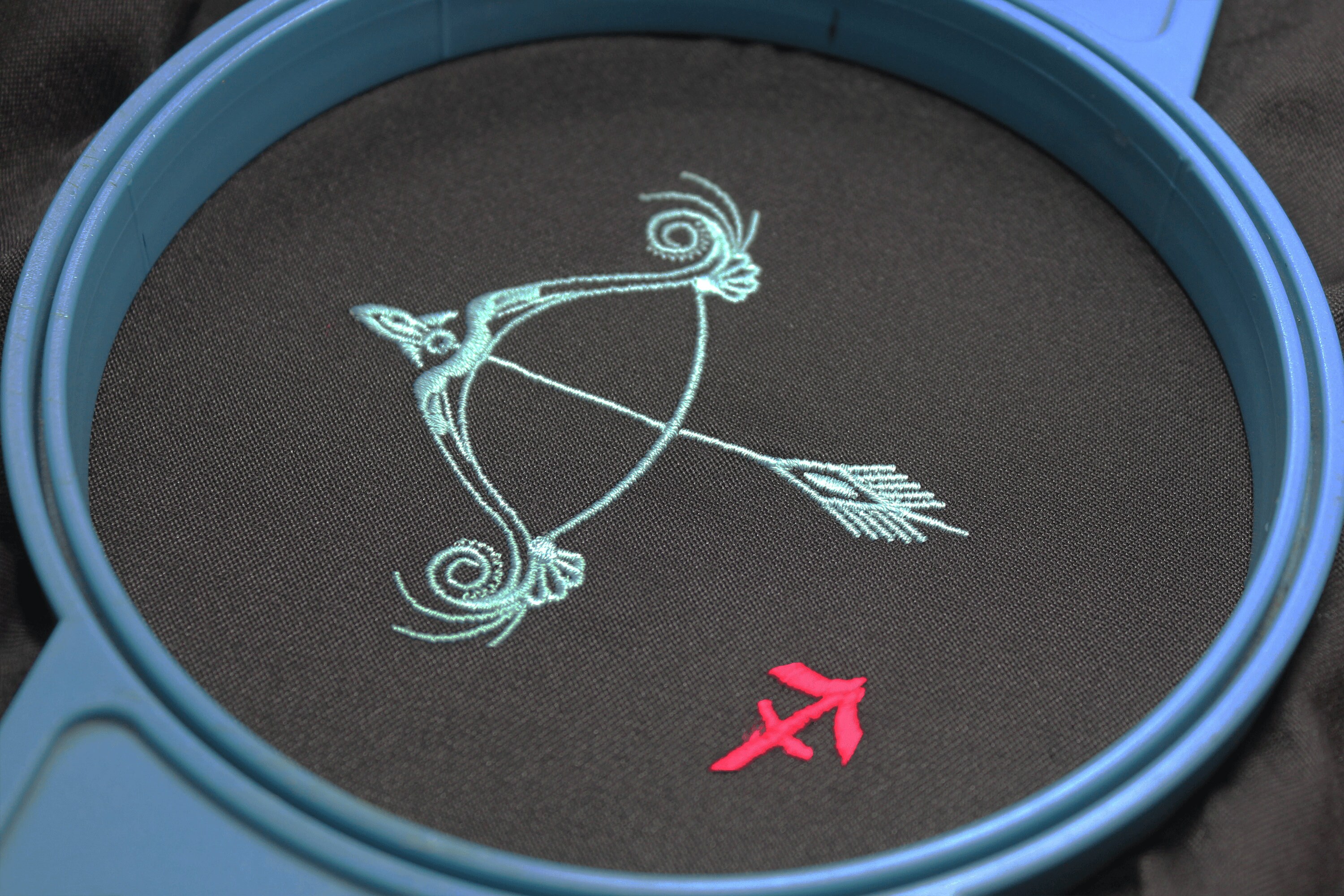 Sagittarius Zodiac Sign Machine Embroidery Design 3 | Etsy