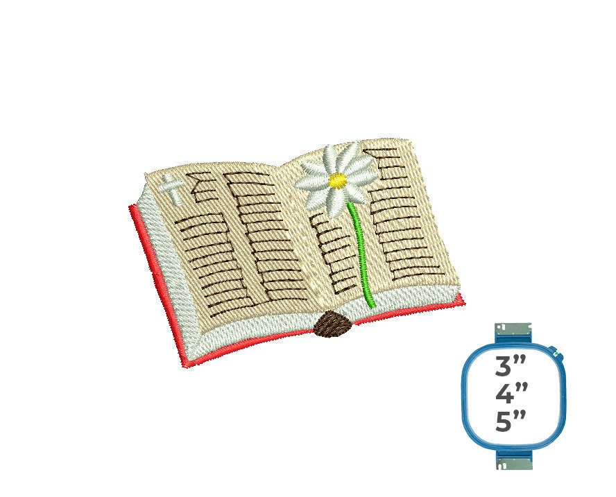 Bible Machine Embroidery Design. Christian Embroidery - Etsy