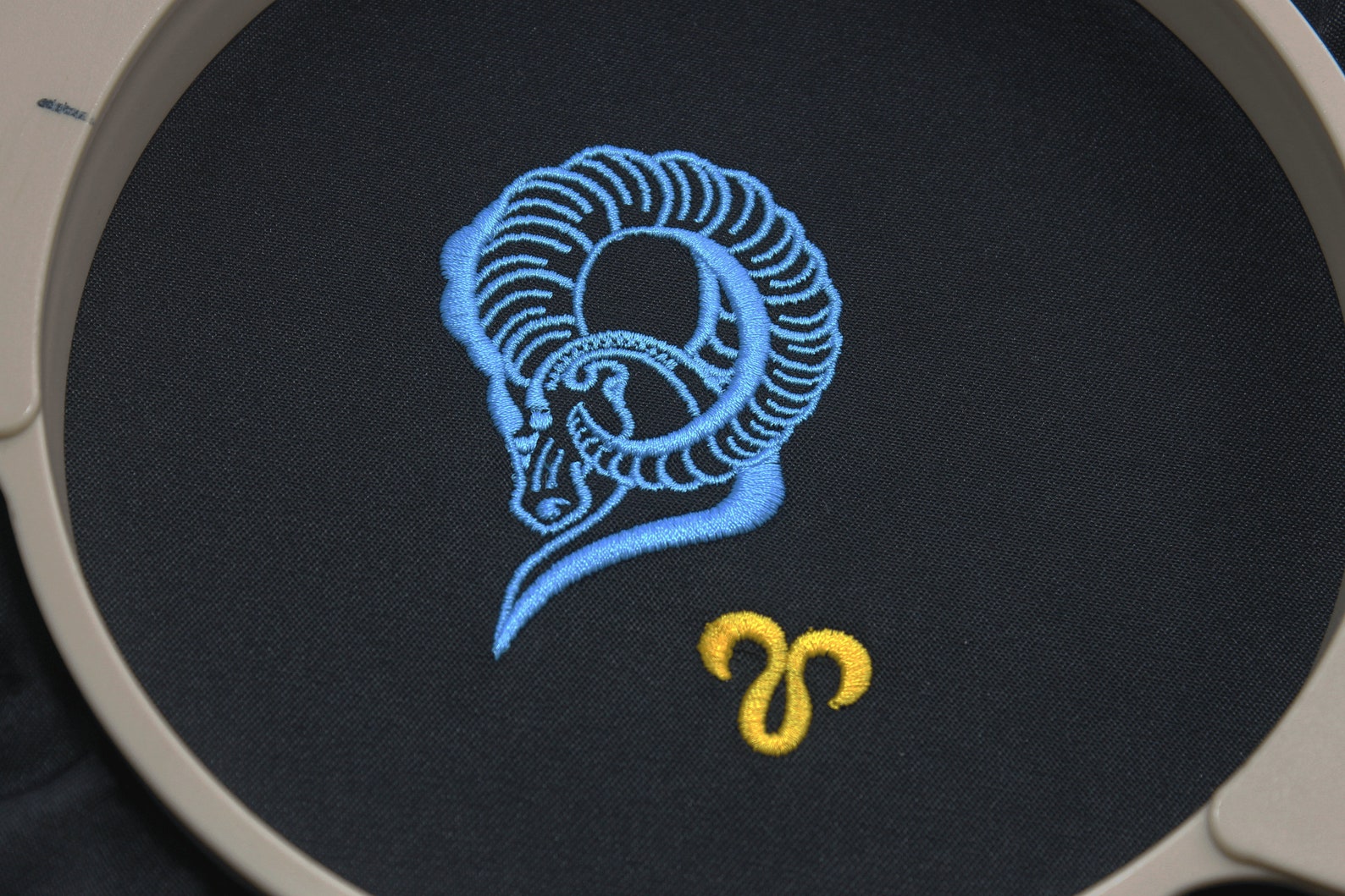 Aries Zodiac Sign Machine Embroidery Design 3 Sizes Pes | Etsy
