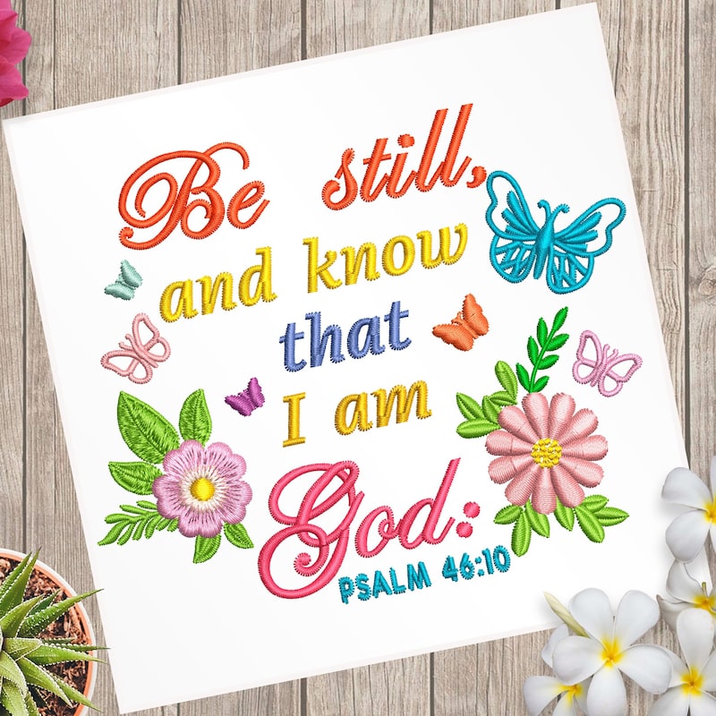 Scripture Embroidery - Etsy