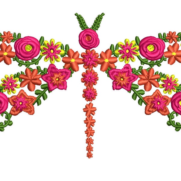 Dragonfly Embroidery Kit - Etsy