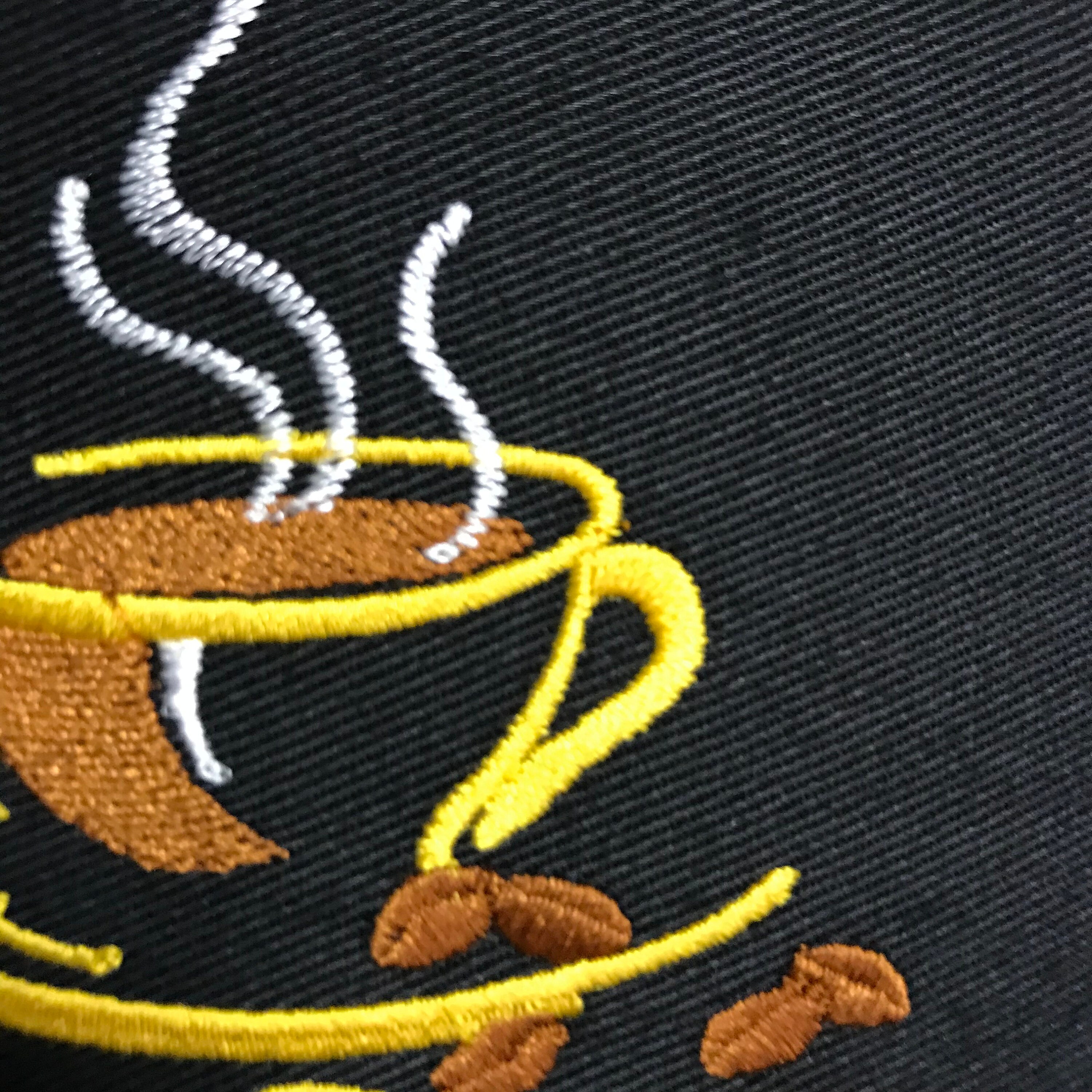 Machine Embroidery Design Coffee Cups INSTANT DOWNLOAD Kitchen | Etsy
