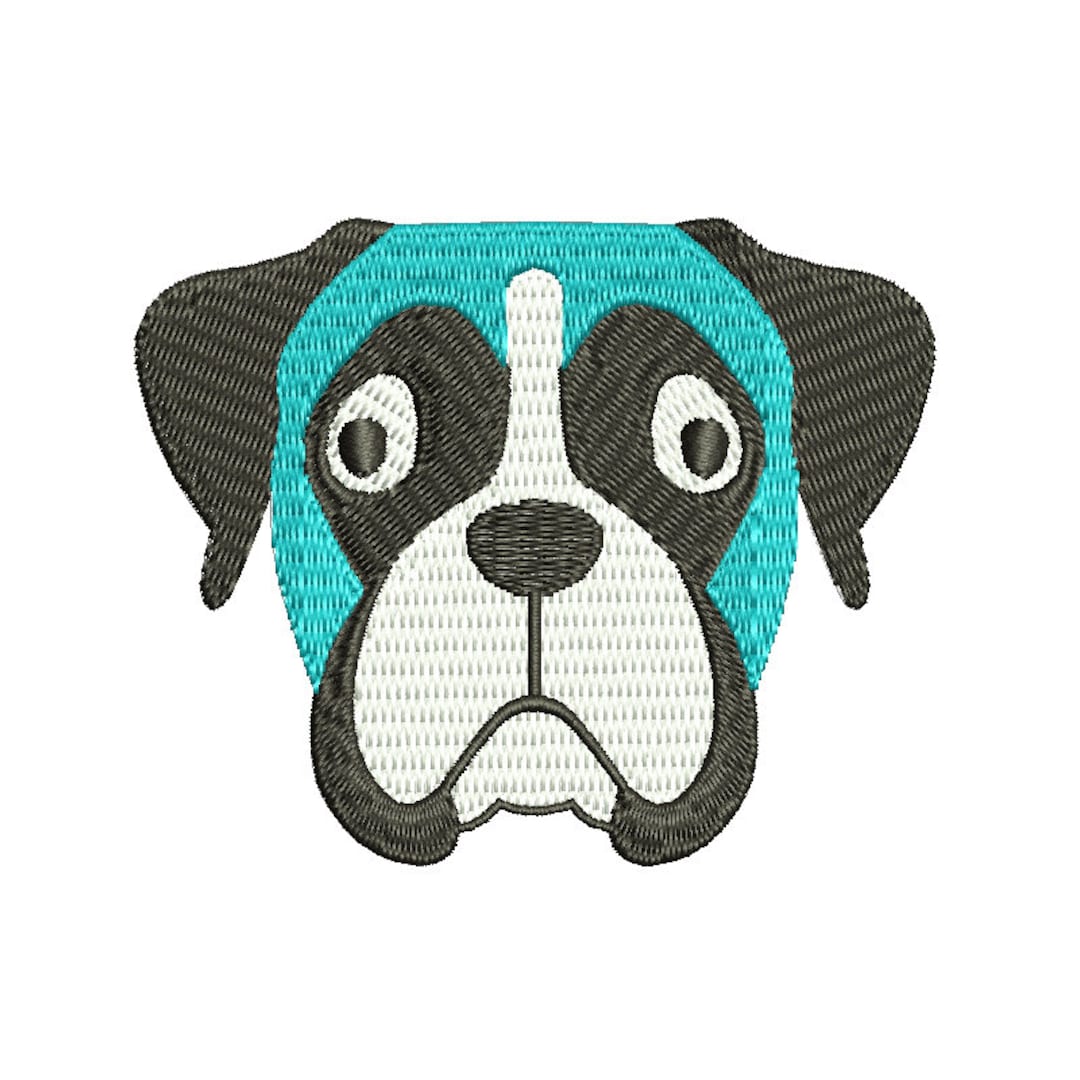 Dog Machine Embroidery Design - 6 Sizes, Pes, Hus, Dst, Jef - Etsy