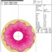 Donut Bright Machine Embroidery Design, 6 Sizes, Pes, Hus, Dst, Jef, Pe ...