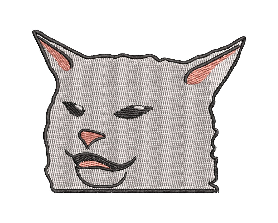 Cat From Memes Machine Embroidery Design 6 Sizes Cats Patch - Etsy