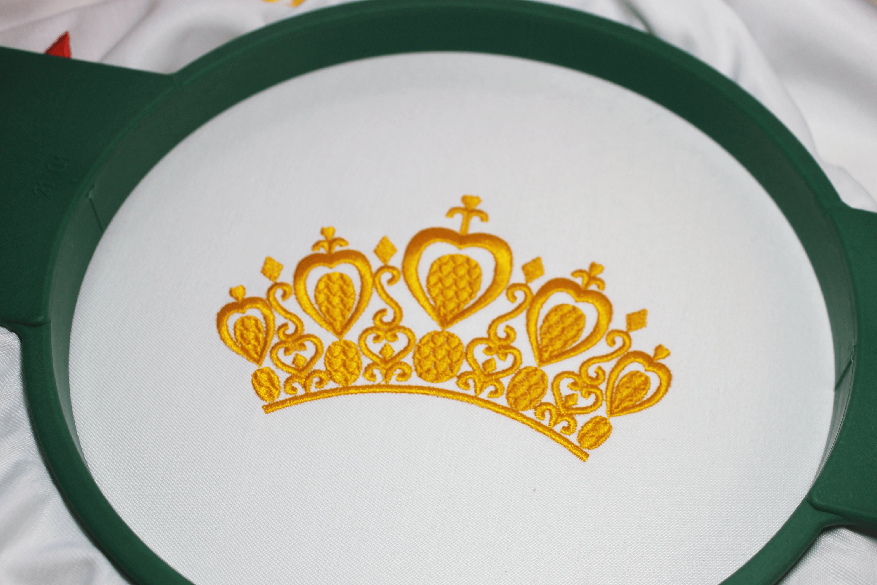 Crown Machine Embroidery Design. Tiara Embroidery Pattern. | Etsy