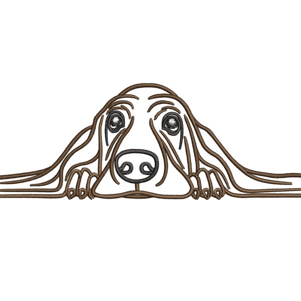 Hound Dog Embroidery Design - Etsy