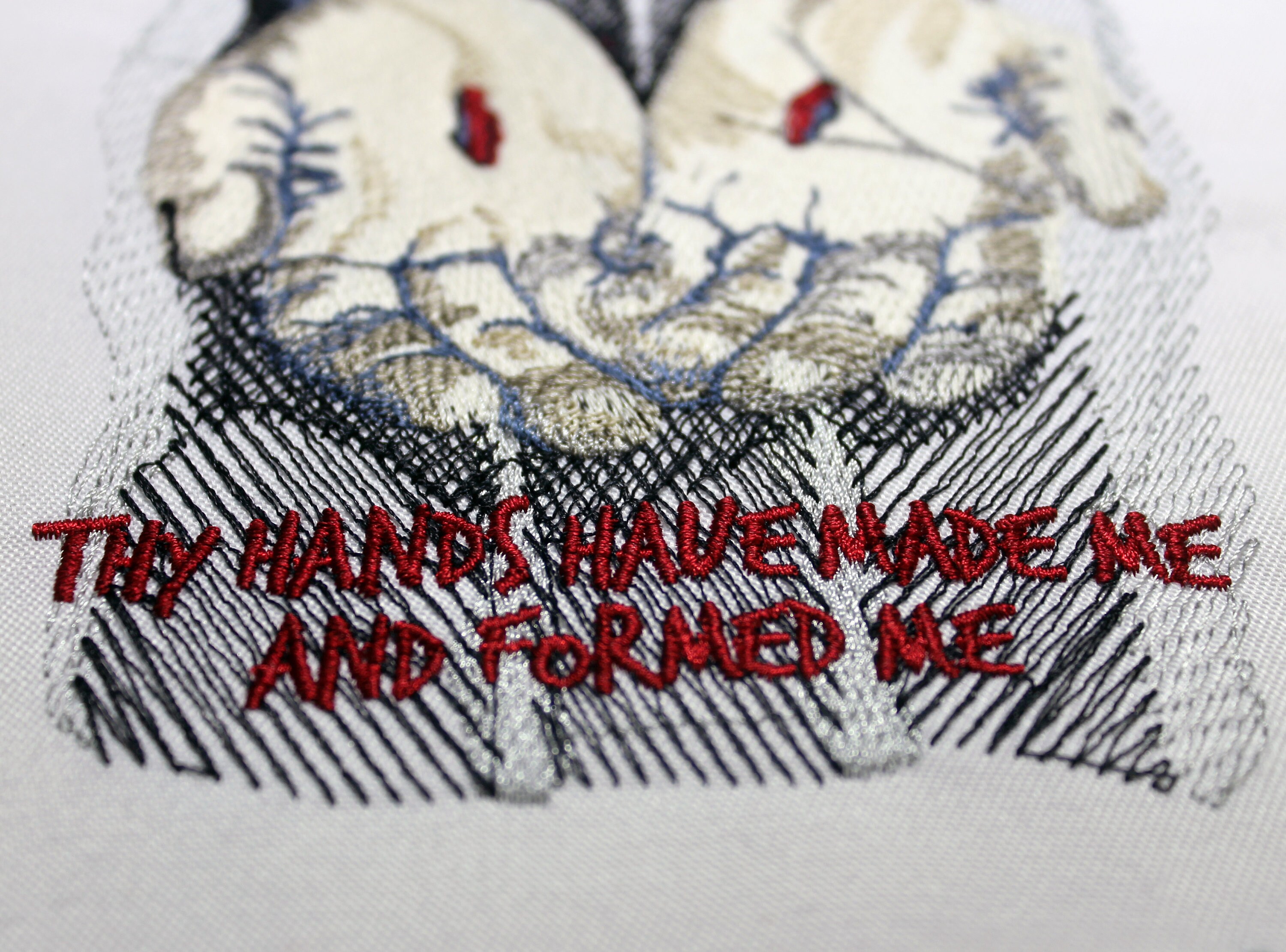 Jesus Stigmata With Bible Verse Machine Embroidery - Etsy