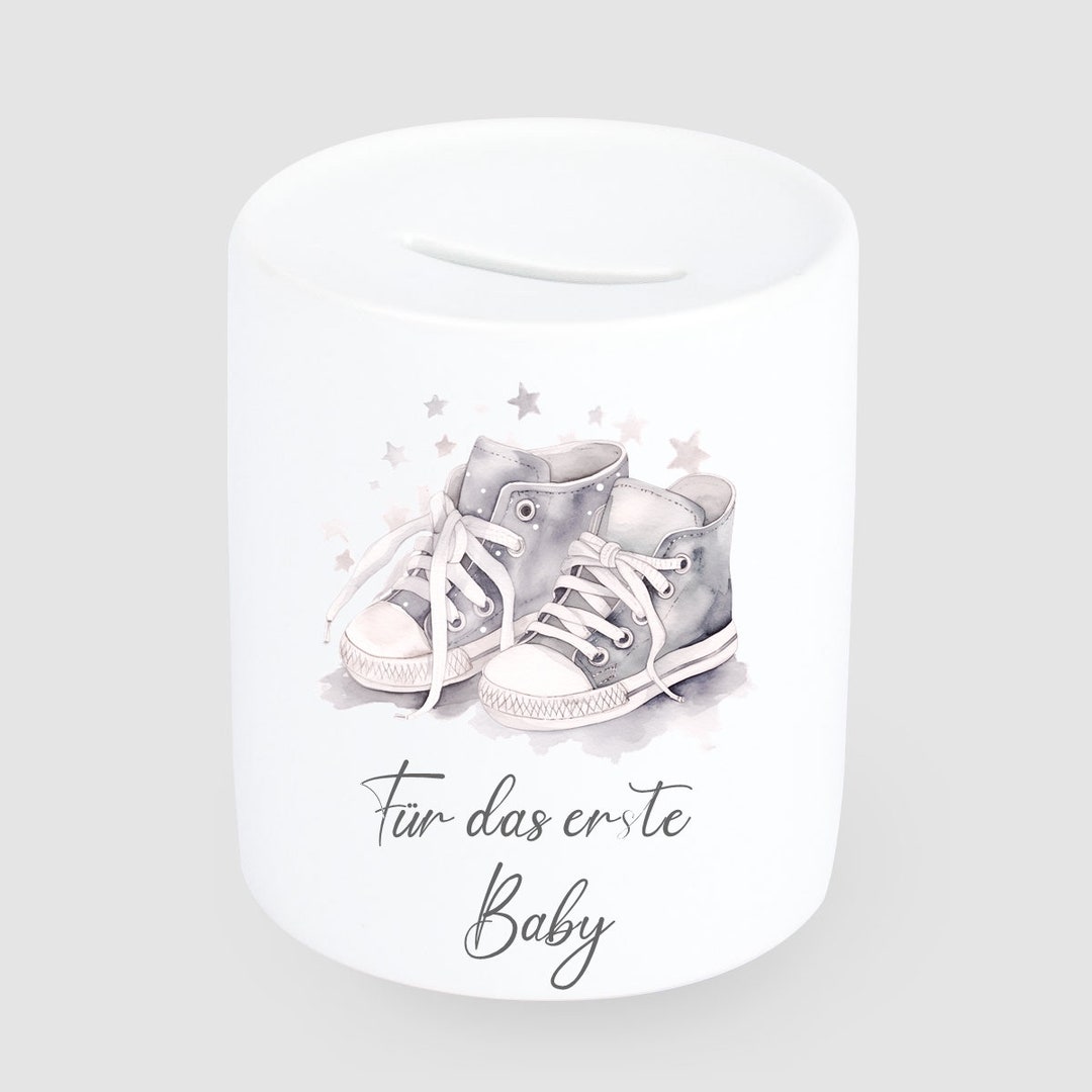 Ceramic Money Box, Baby Money Box, Christening Gift, Gift Idea - Etsy