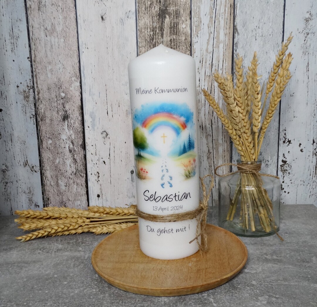 Communion Candle Sebastian, Communion Candle, Communion Candles ...