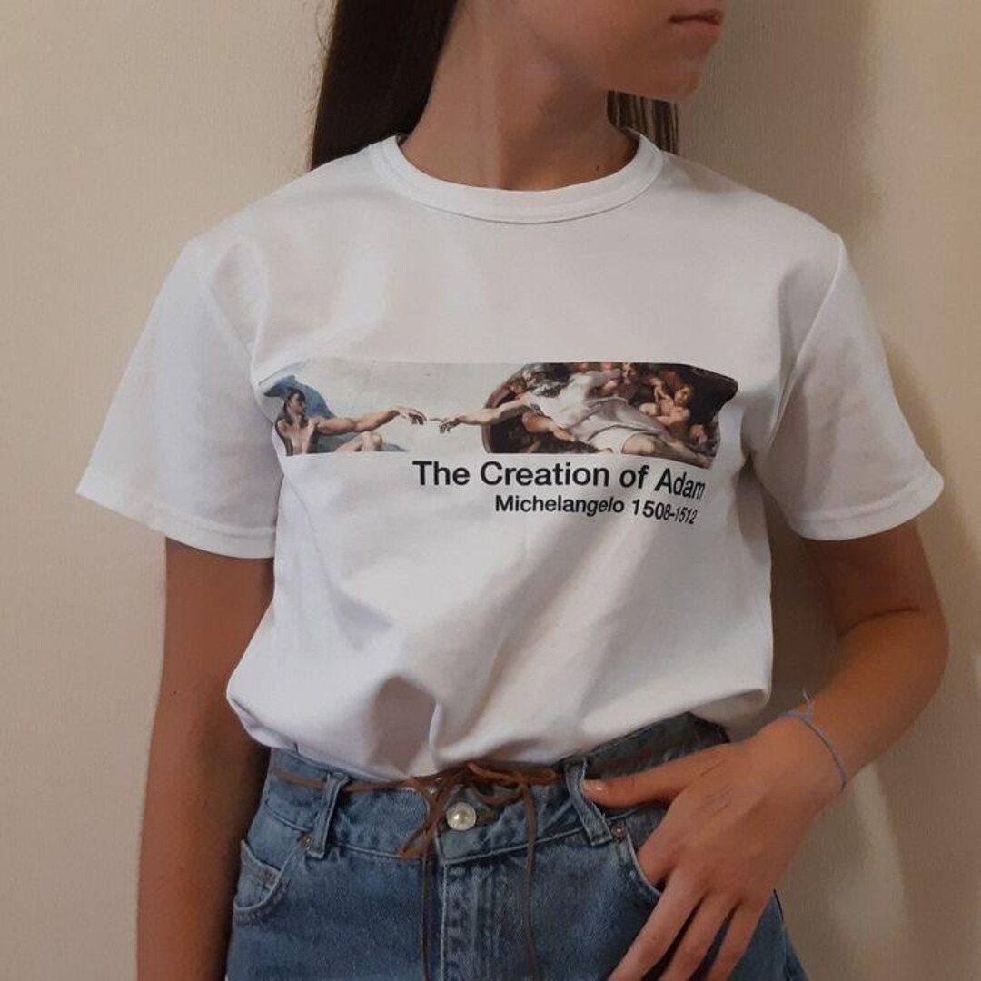Creation of Adam T-shirt - Etsy