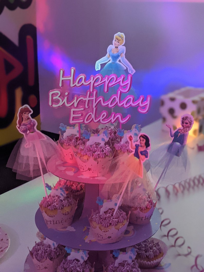 3D Printed Personalised Cake Topper Birthday Cake Topper - Etsy