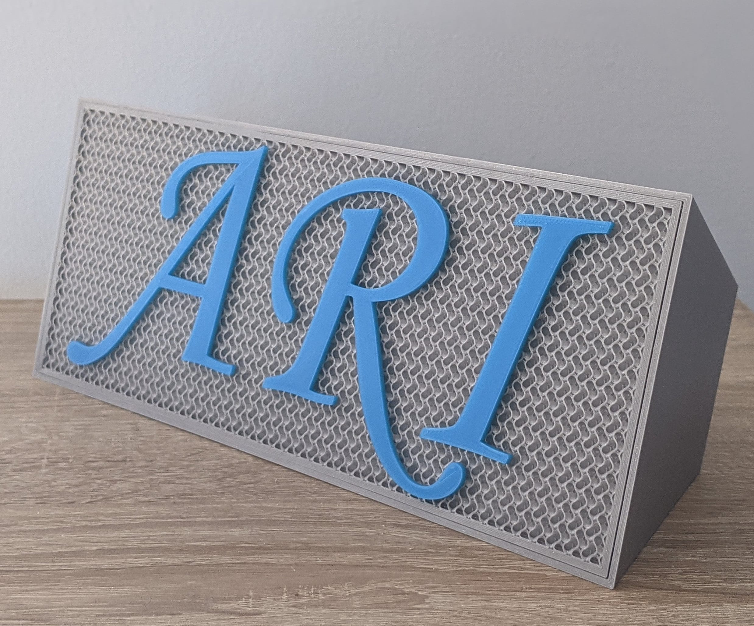3D Printed Light Box Lamp Name Printed Lightbox - Etsy