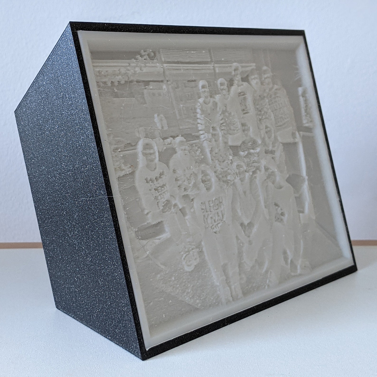 Lithophane Light Box Lamp 3d Printed Personalised Light | Etsy