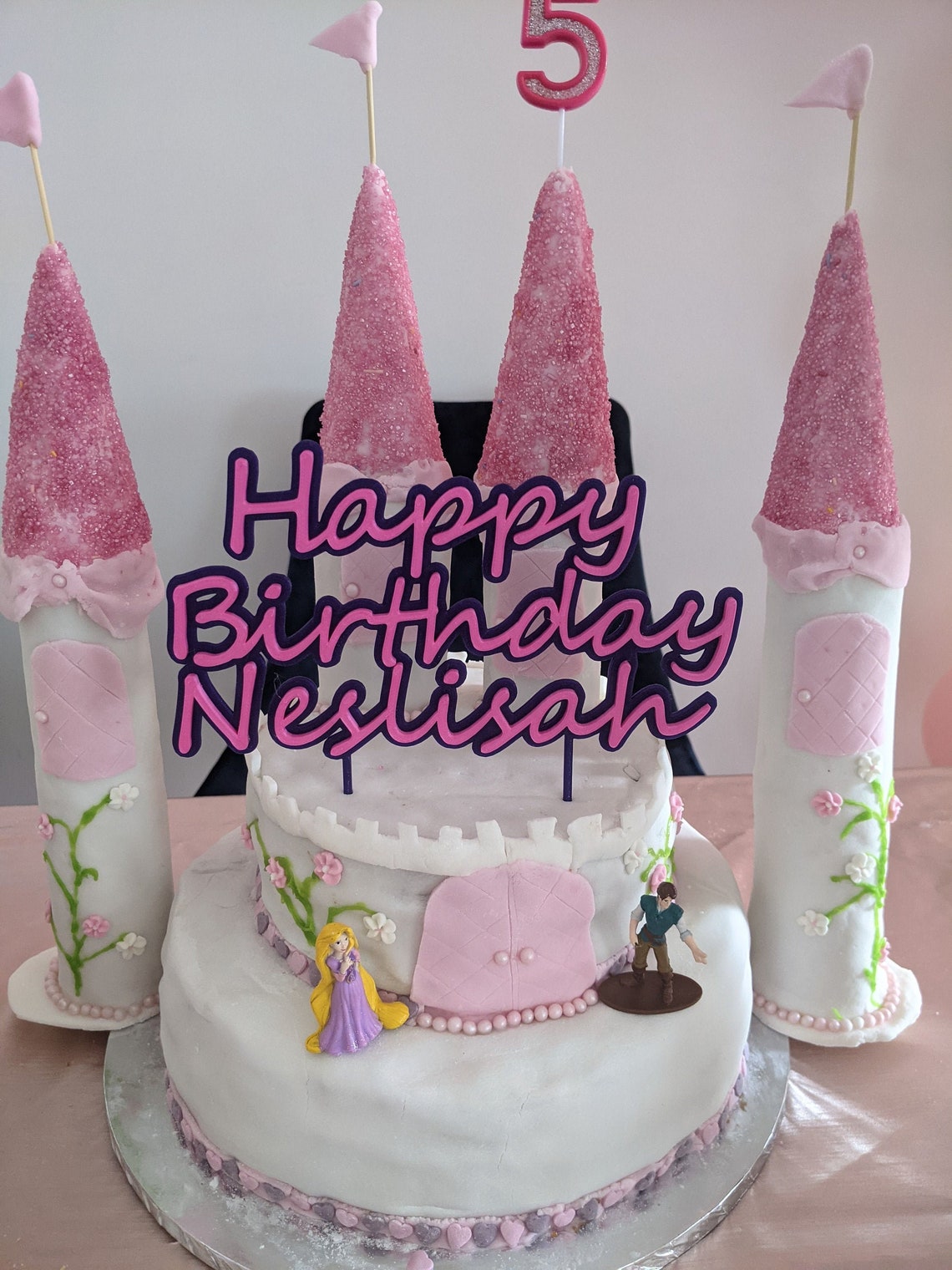 3D Printed Personalised Cake Topper Birthday Cake Topper - Etsy