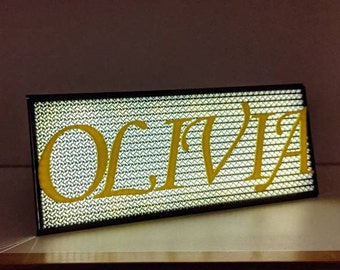 3d Printed Lightbox - Etsy