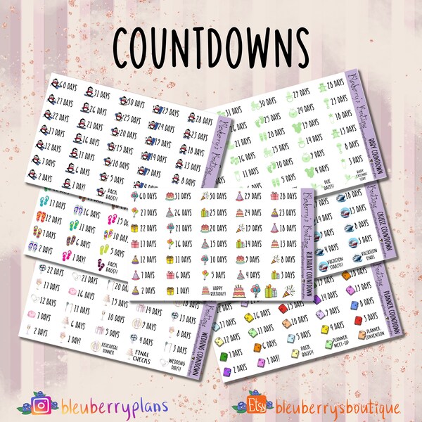 Baby Countdown - Etsy