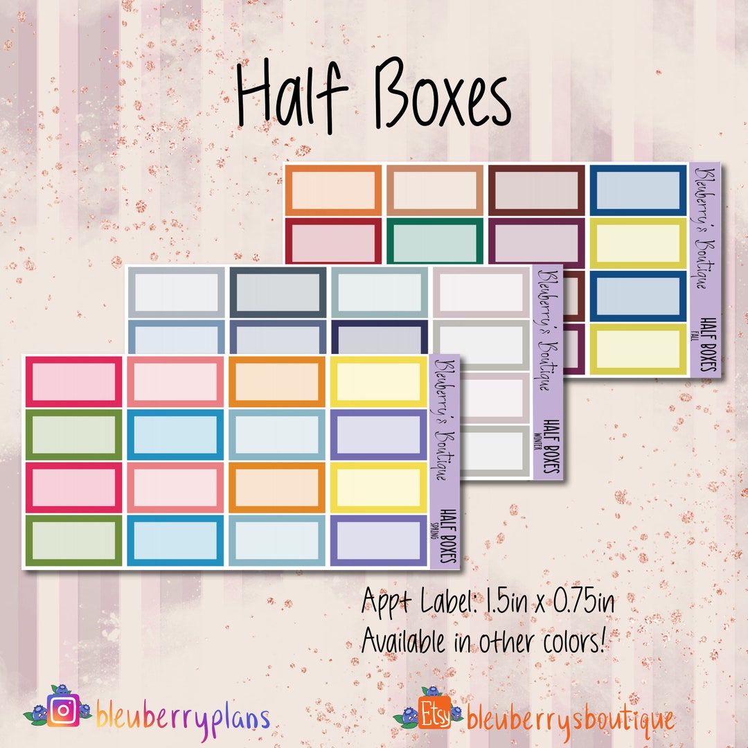 Half Boxes Functionals - Etsy