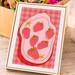 Strawberry Art Print | Fruit Poster | Colourful Kitchen Wall Art ...