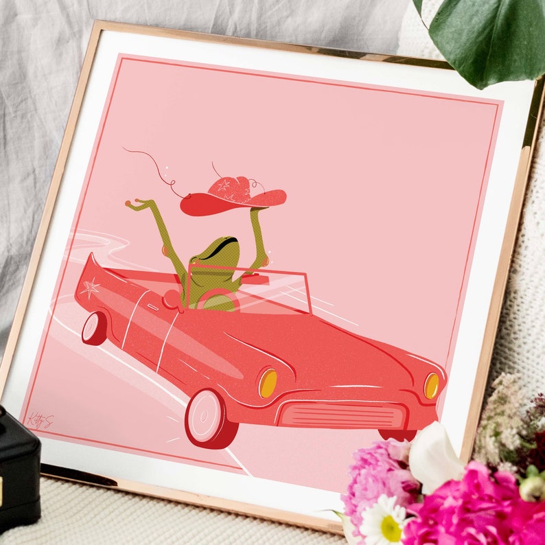 Printable Howdy Partner Frog Art Print western Frog Art - Etsy