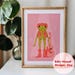 Howdy Partner Frog Art Print Frog Aesthetic Art Print Western Wall Art ...