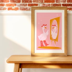 Printable Howdy Partner Duck Art Print Duck Aesthetic Art Print Digital ...