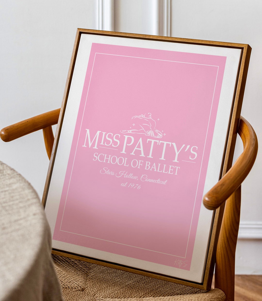 Miss Patty's School of Ballet Art Print Gilmore Girls Inspired Art ...