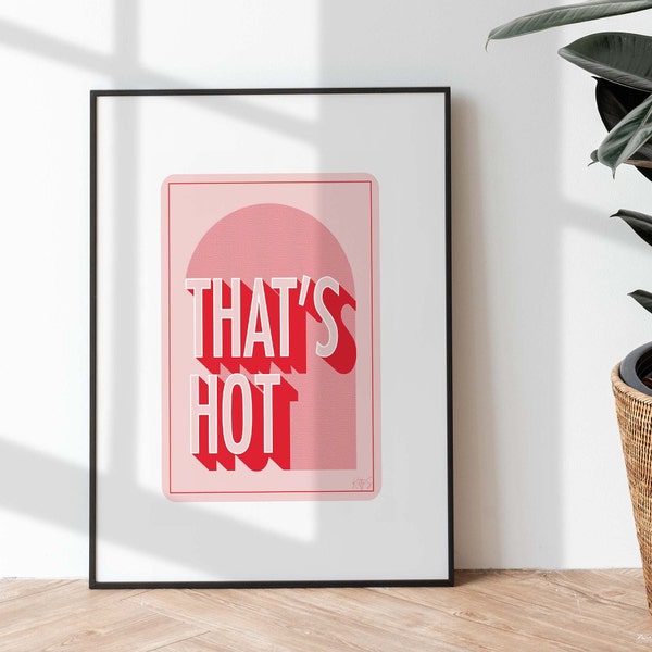 Hot Pink Art - Etsy