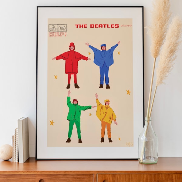 Beatles Poster - Etsy