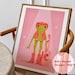 Howdy Partner Frog Art Print Frog Aesthetic Art Print Western Wall Art ...