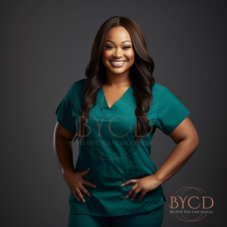 25 Medical Scrubs Models Nurse & Healthcare Photos for Social Media ...