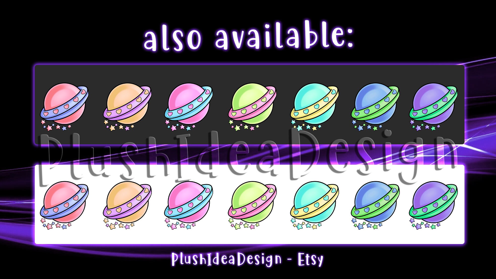 Twitch Screens, Alerts and Overlays Pack - Cute Alien - Graphics for ...