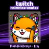 Fire HYPE Twitch Sub Emote Twitch Subscribers Emote - Etsy