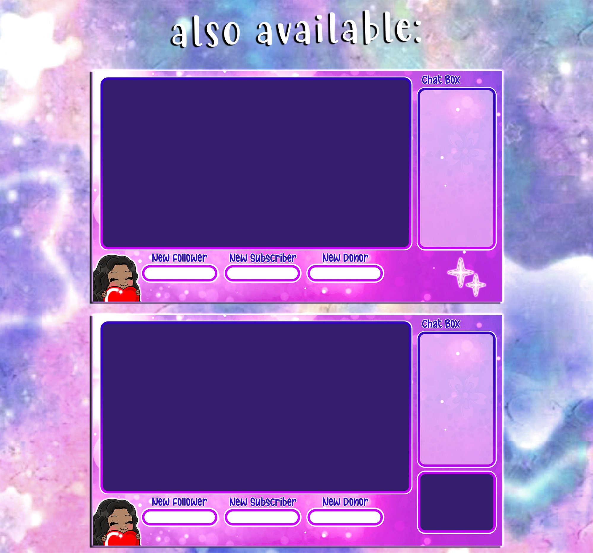 Cute Chibi Custom Tan Black Curly Hair Girl Hype, Angry, Rage, Heart ...