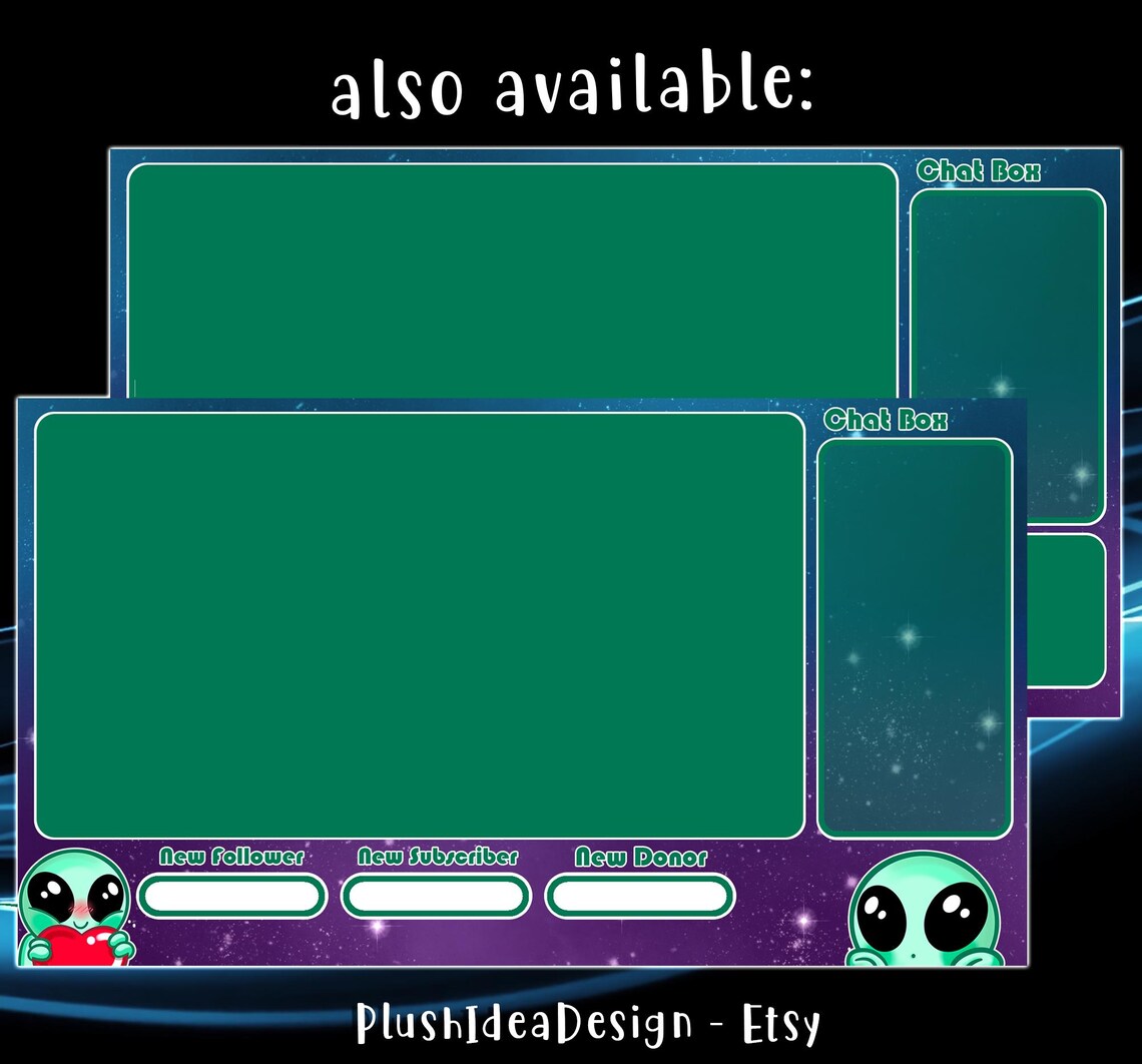 ANIMATED Wink, Bongo, Facepalm, Note, Confused Alien - ANIMATED Twitch ...